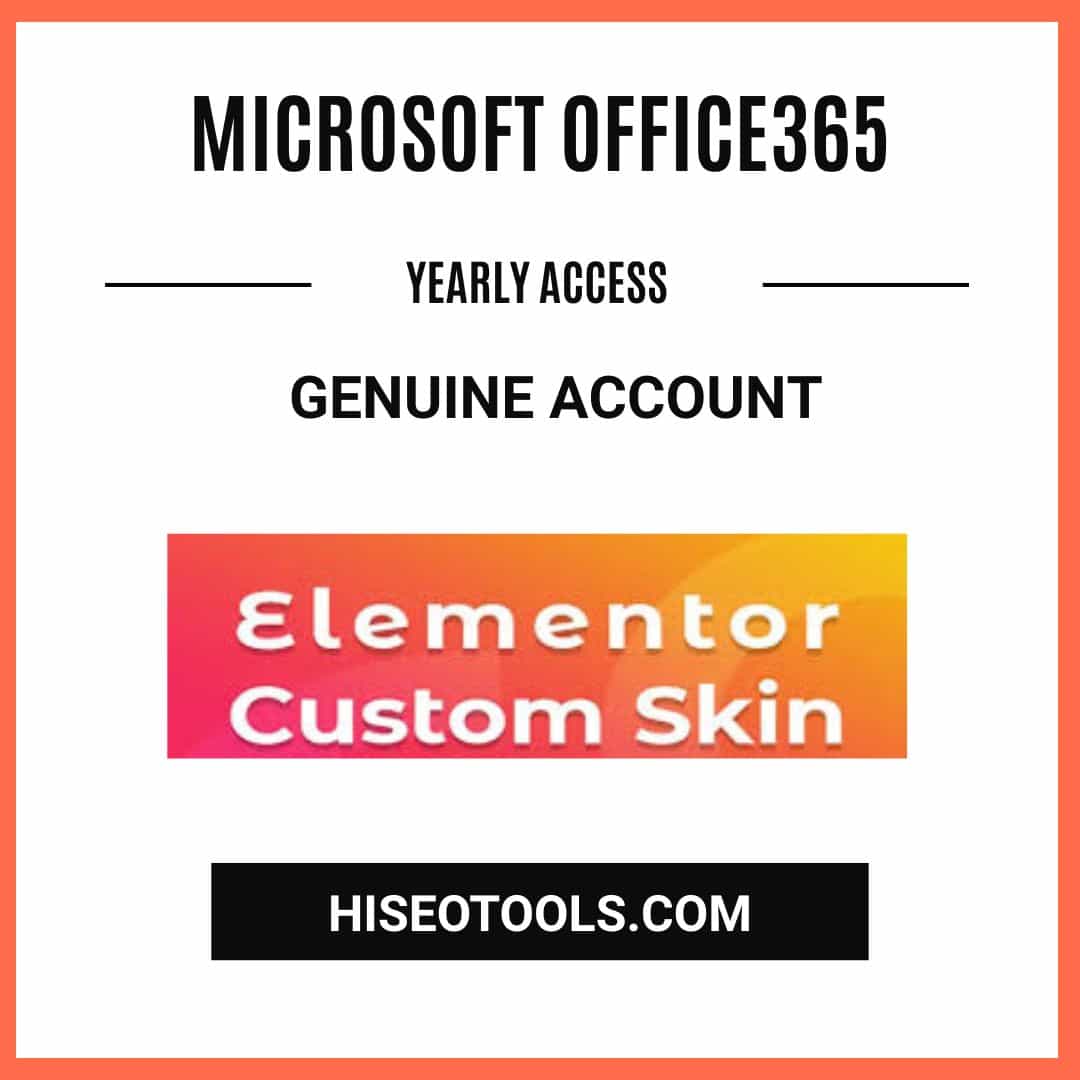 Elementor Custom Skin Pro - Unlimited Site Lifetime